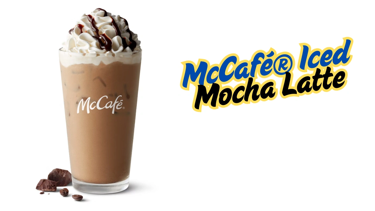 McDonald’s McCafé® Iced Mocha Latte Price, Ingredients, Allergen, Nutrition